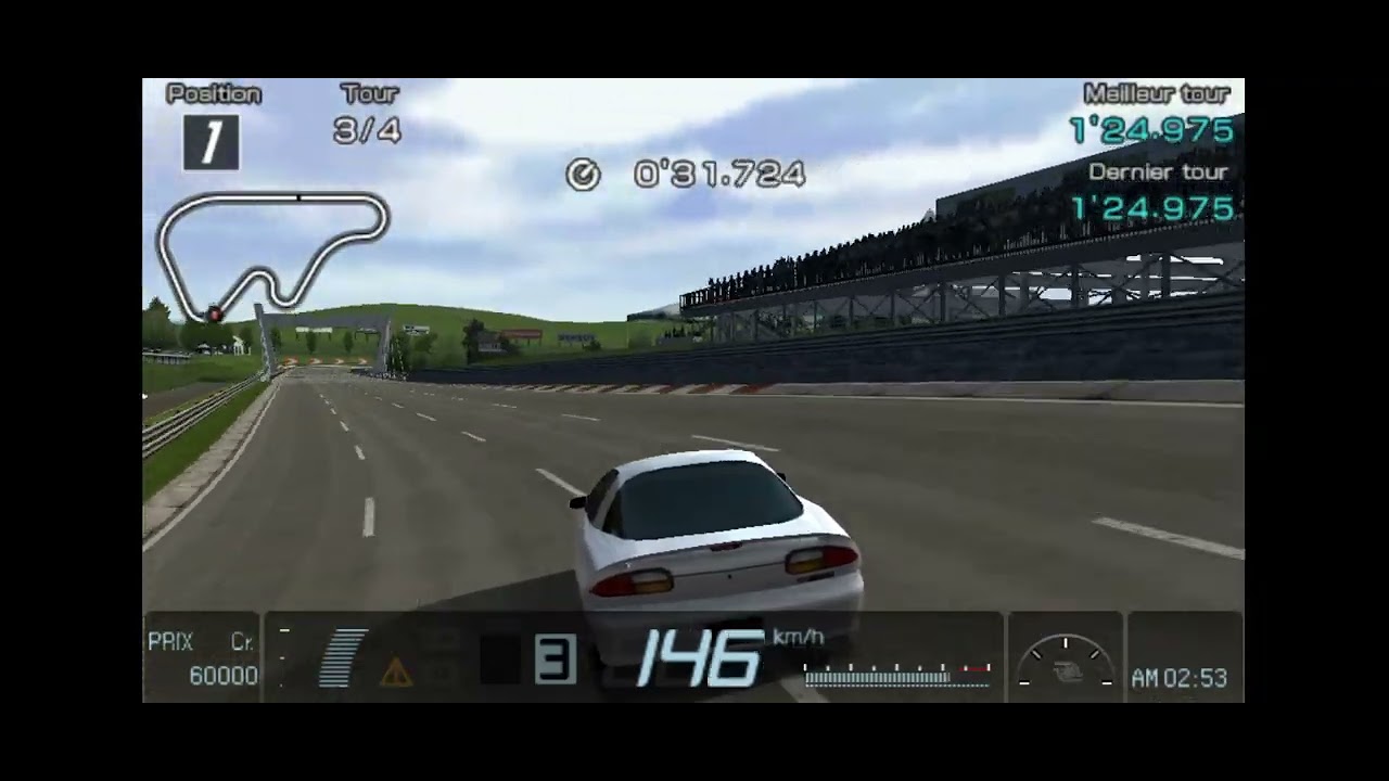 Gran Turismo (PSP) - Chevrolet Camaro Z28 Coupe '97 (PPSSPP Gameplay ...