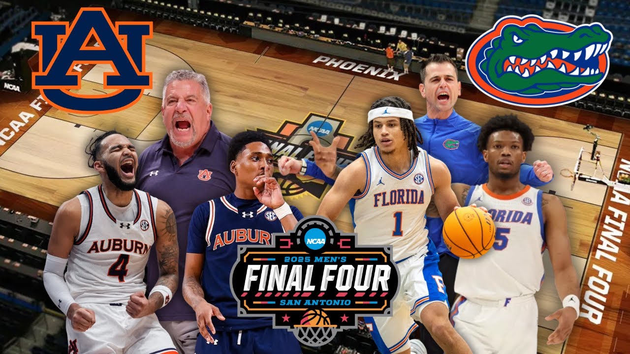 Florida vs Auburn Final Four Preview | March Madness - YouTube