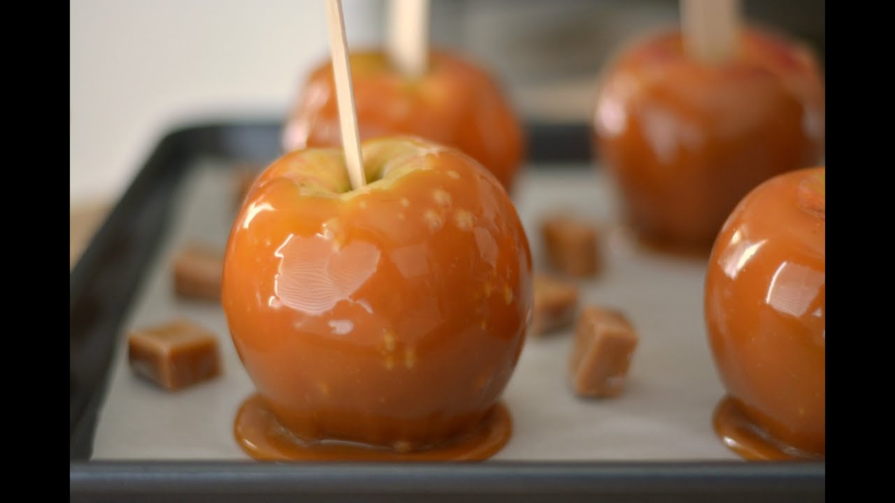 CARAMEL APPLES | How To Make Homemade Caramel Apples | SyS - YouTube