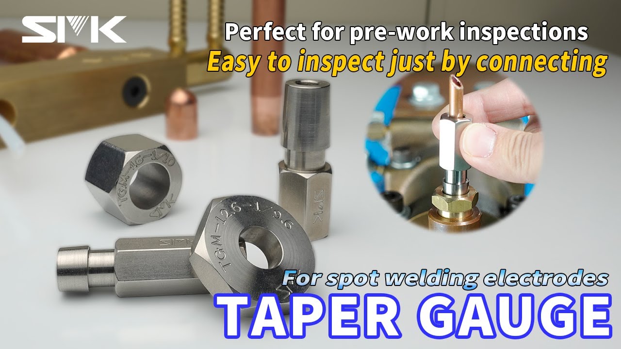 【Taper gauge】for Spot Welding Electrodes - YouTube