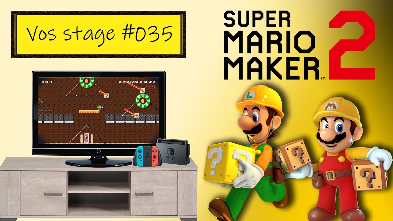 SMM2 Vos stages #035 Link adventure 1 1 by Fiamma - YouTube