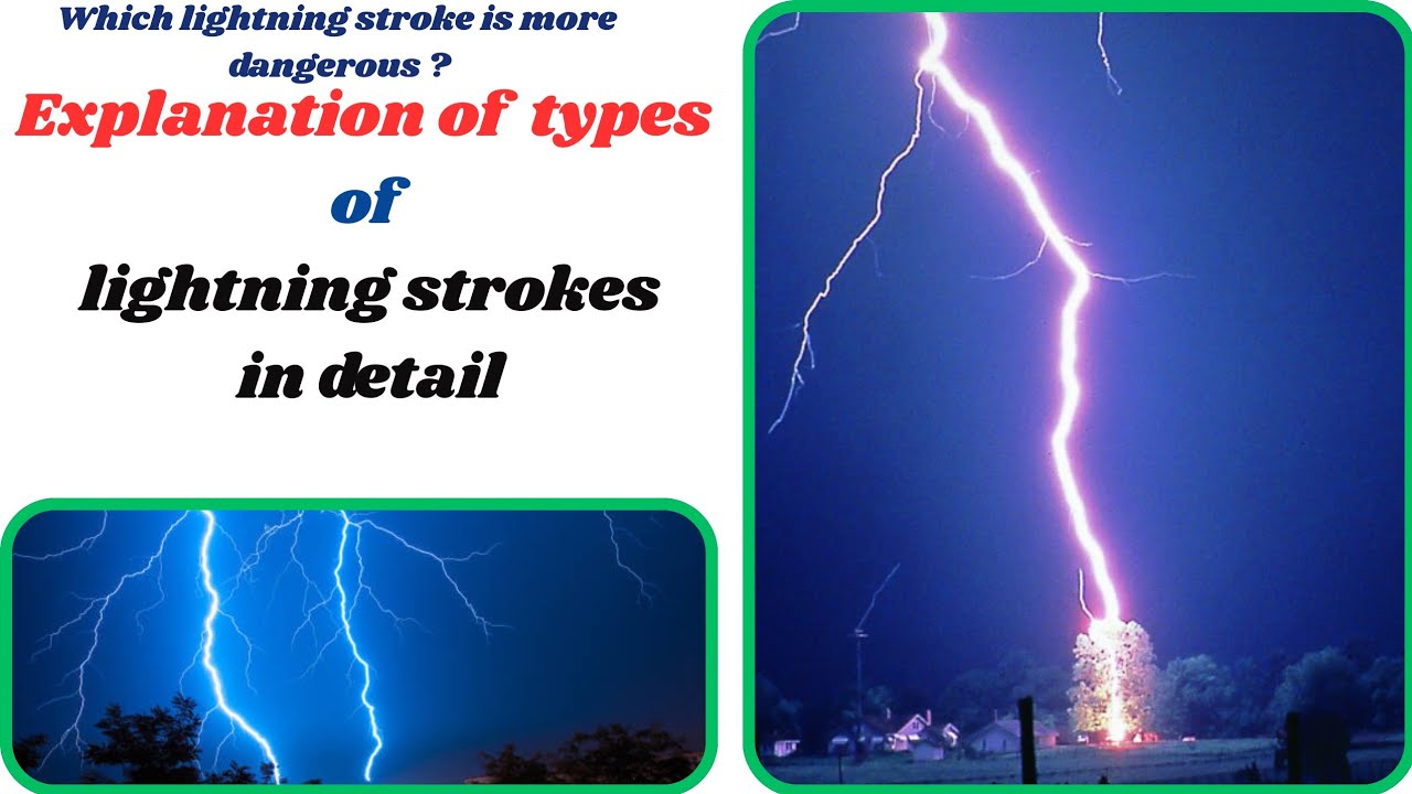 What are the types of lightning strokes: Direct and Indirect strokes ...