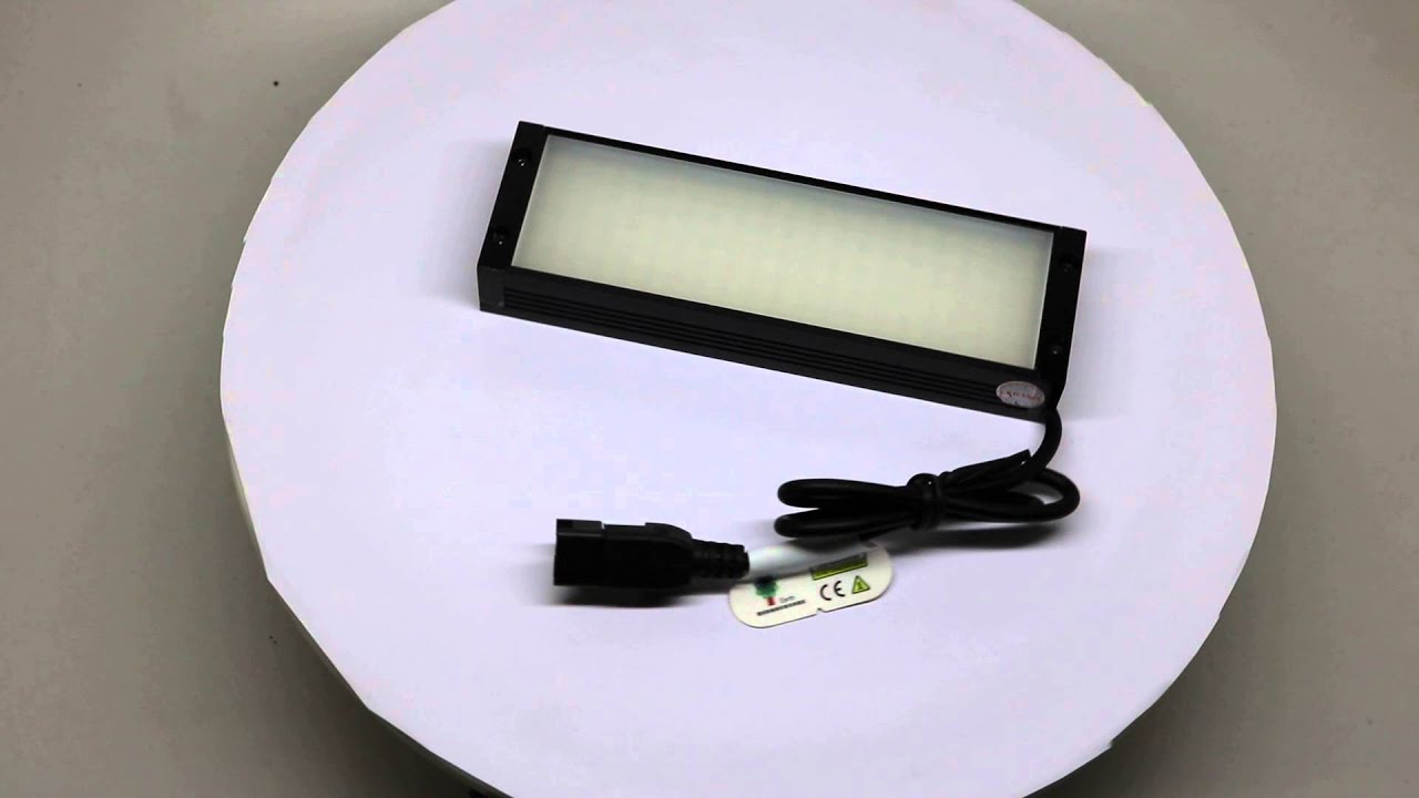 98x30w LED Light Bar for Machine Vision Cameras - YouTube