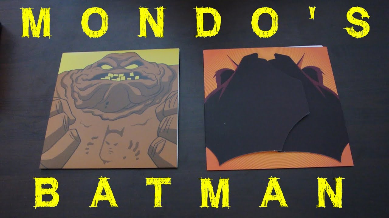 BATMAN: The Animated Series Soundtrack Singles MONDO Vinyl Danny Elfman ...