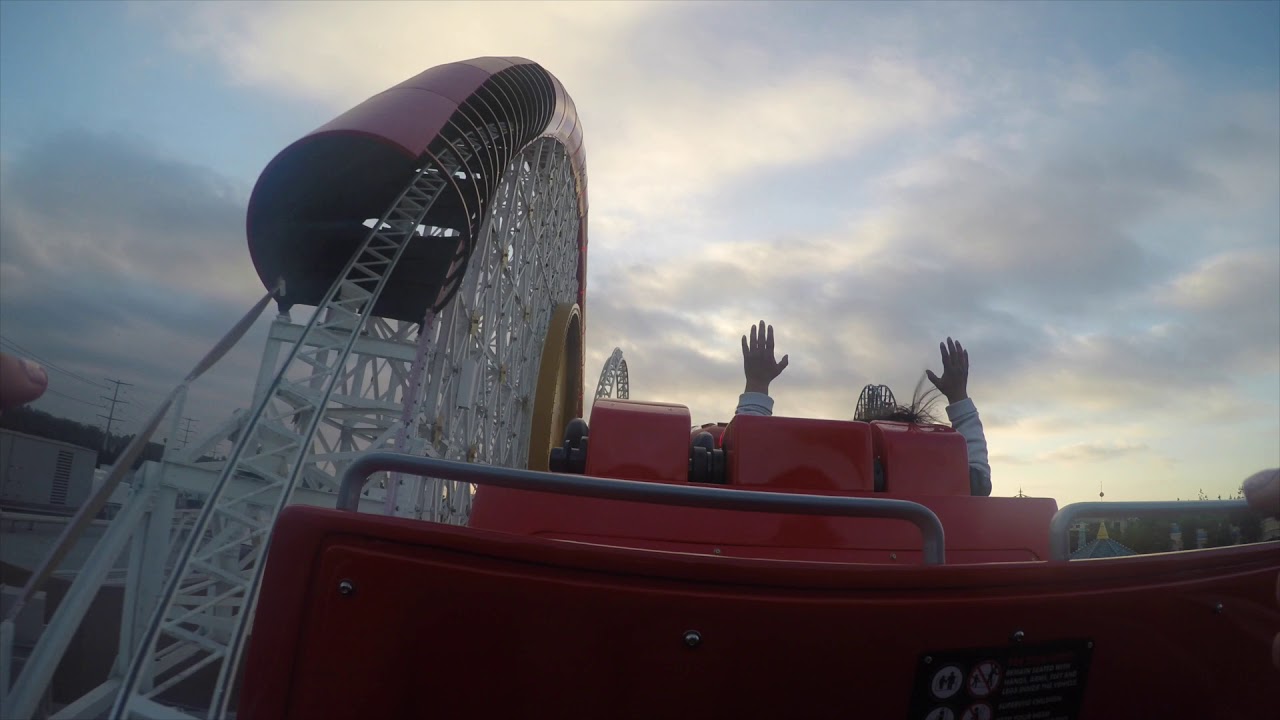 The Incredicoaster Opening Day Daytime POV at Disney's California ...