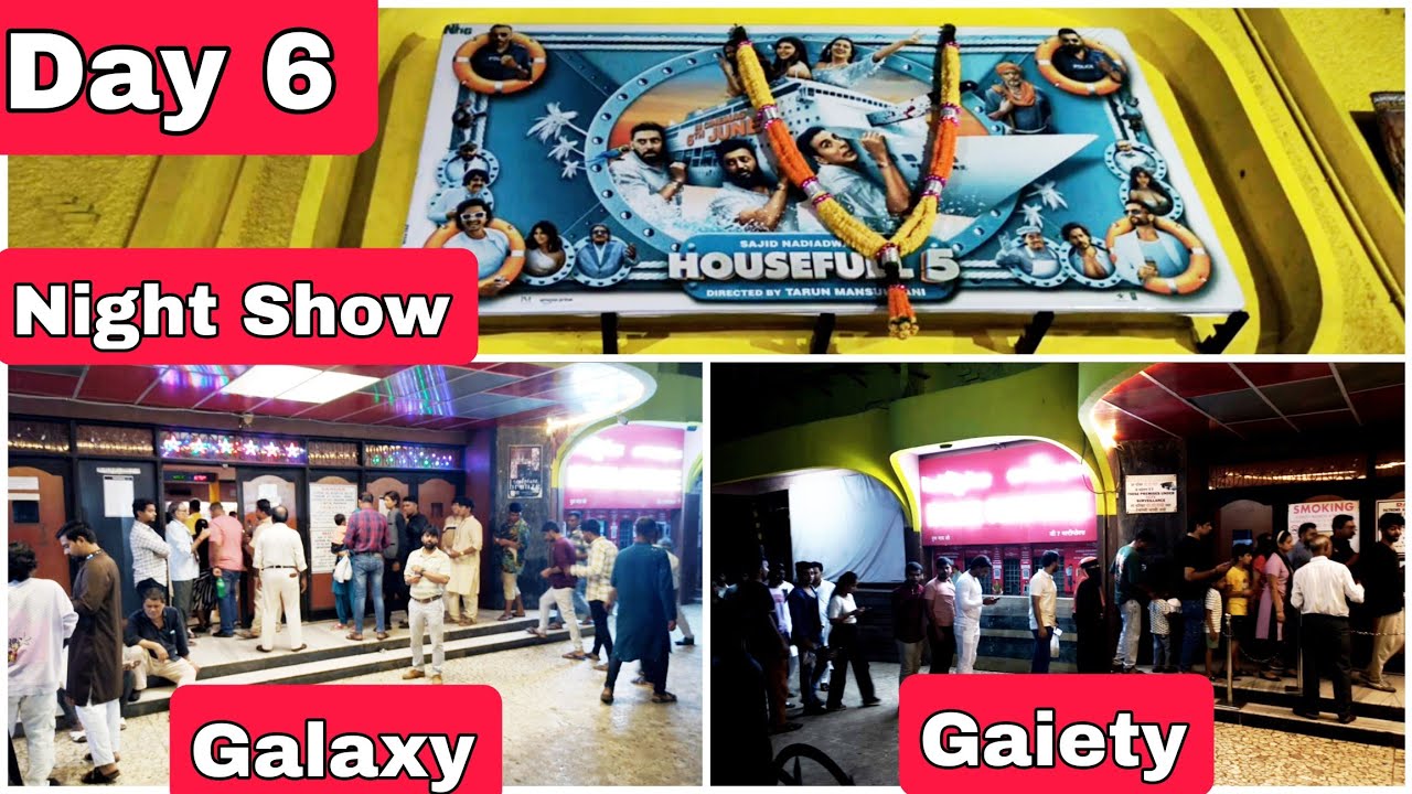 Housefull 5 Movie Night Show Public Line Day 6 At Gaiety And Galaxy ...