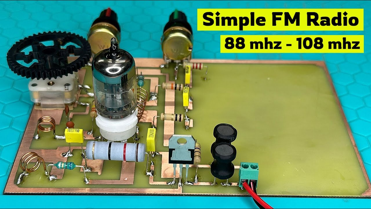 make a simple FM radio , receives all international radio stations ...