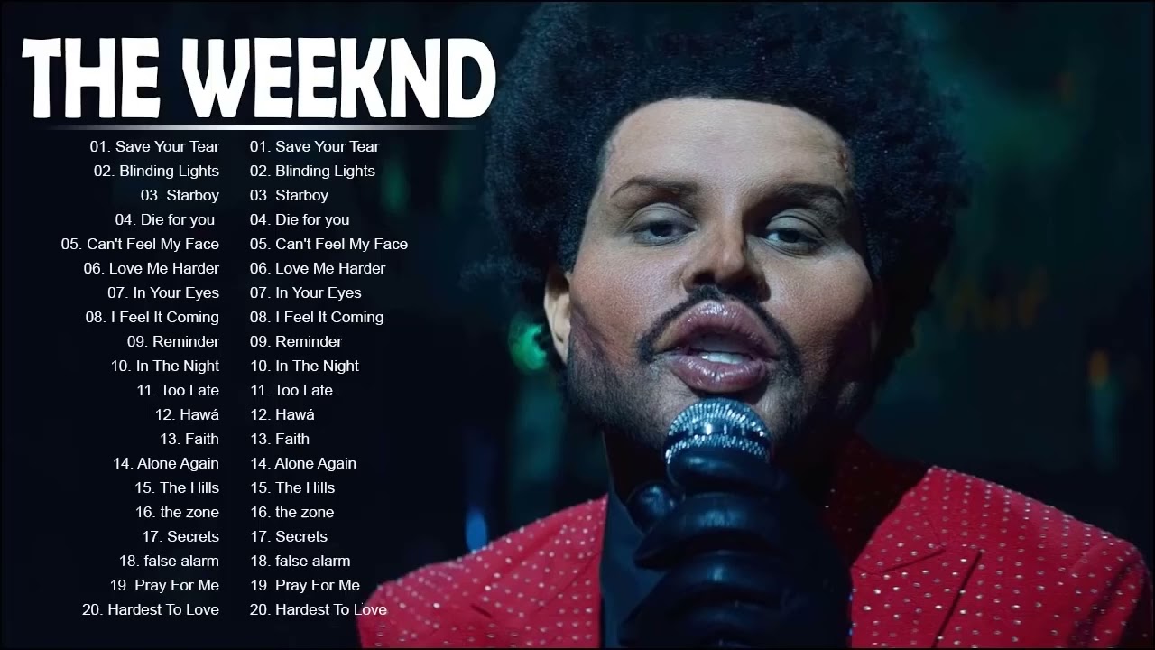 [Playlist] The Weeknd(위켄드) 노래모음 플레이리스트 - YouTube Music