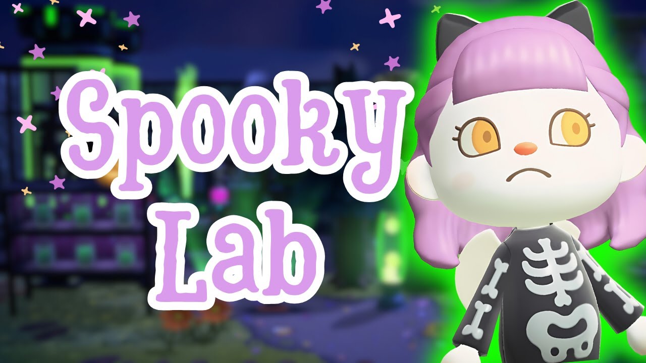 Spooky Lab For Petri | Spooky Halloween Island Litwick | Animal Crossing New Horizons - YouTube