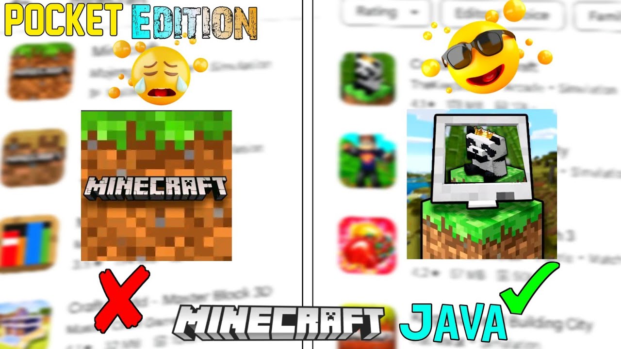 Playing Best Java Edition Copied Game - YouTube