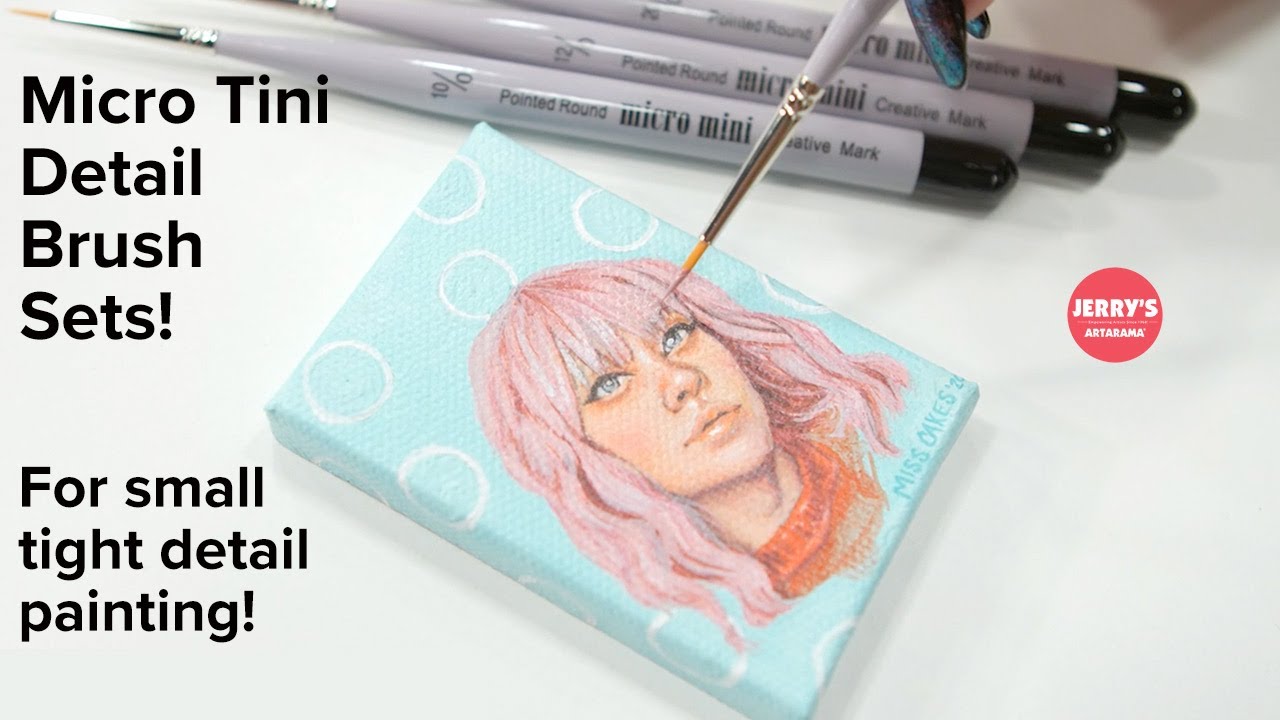 Great brushes for detail painting - The Micro Tini Detail Brush Sets by ...