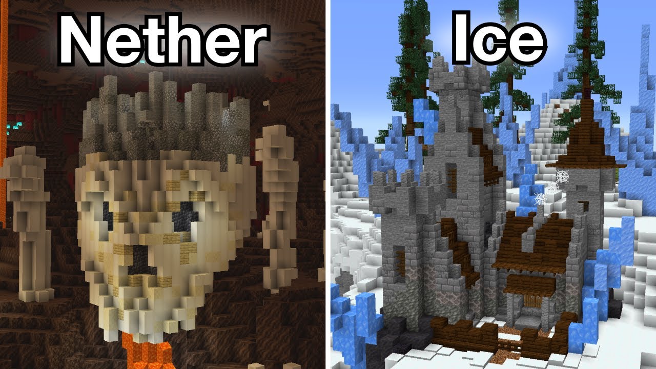 Making a Minecraft Build Idea for Every Biome (Part 1) - YouTube