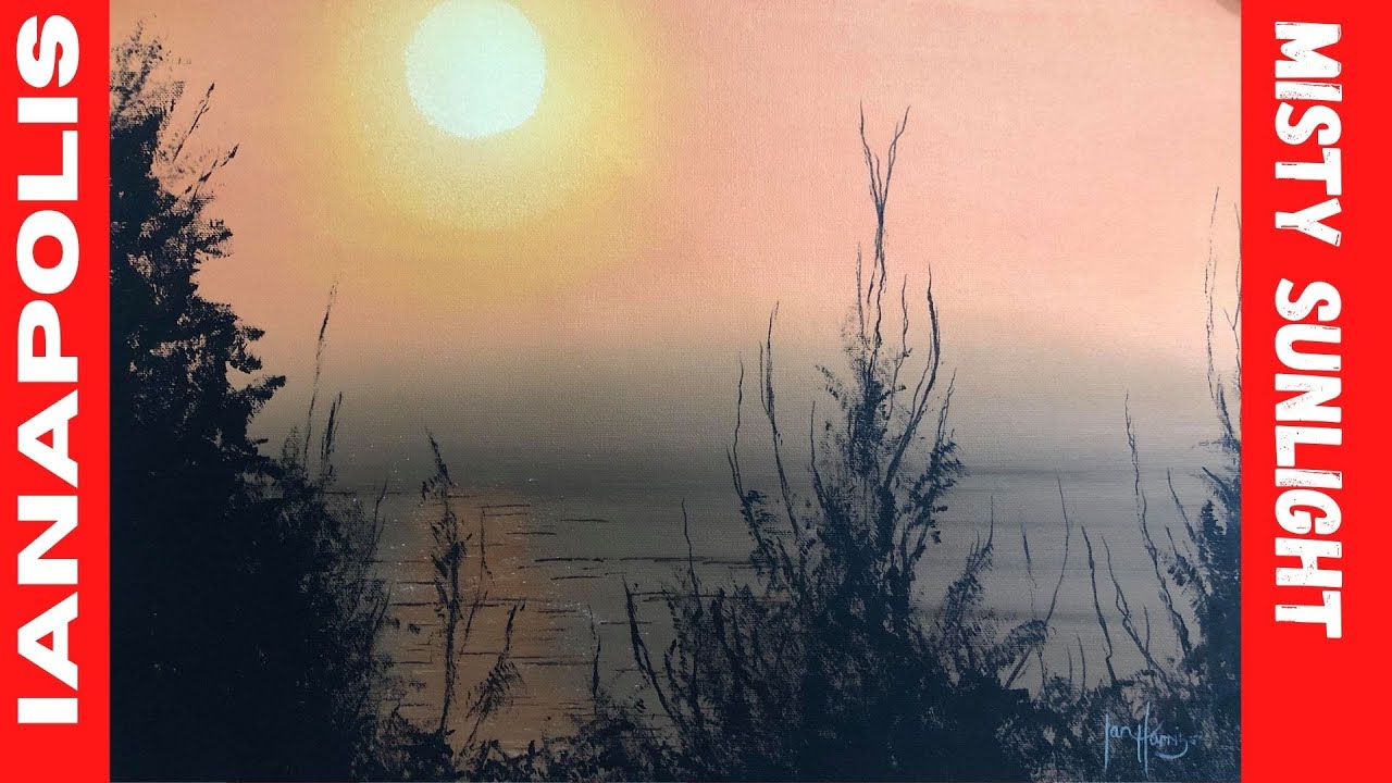 # 459 How to paint a perfect scene (Acrylic) - YouTube