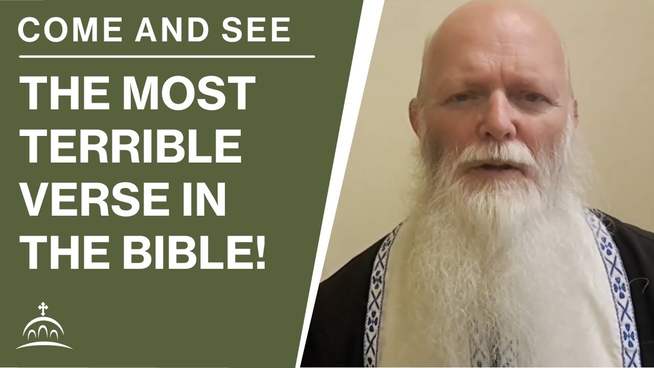 The Most Terrible Verse in the Bible! (w/ Fr. Philip Hall) - YouTube