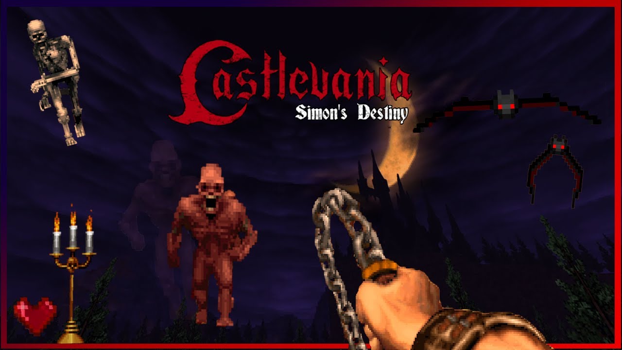Castlevania Simon's Destiny (Doom mod) - YouTube