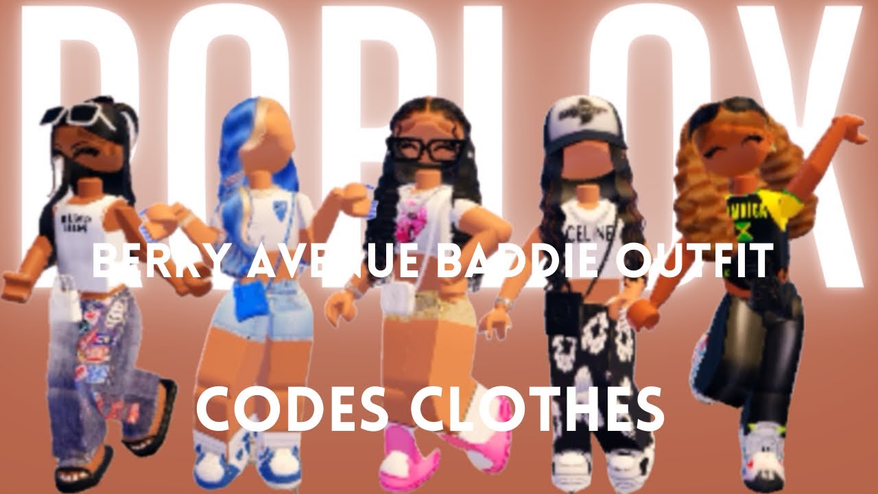 Roblox Berry Avenue Baddie Outfit Codes Clothes - YouTube