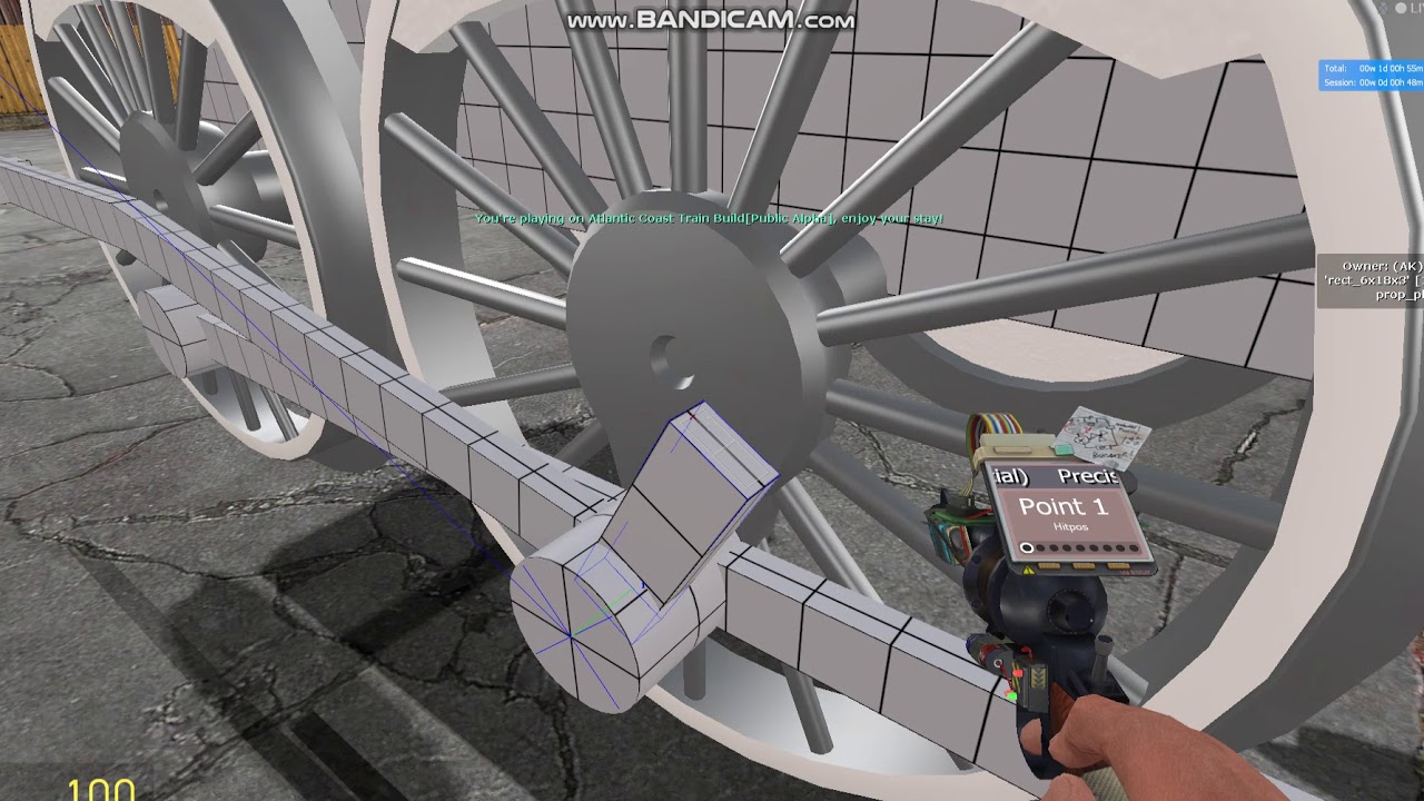 GMOD STEAMERS WHEEL BASE | VALVE GEAR - YouTube