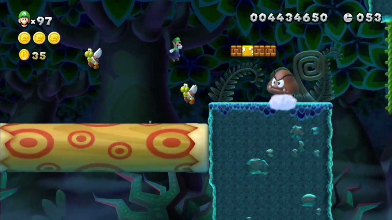 NSLU Level Showcase - Vine Swinging Rainforest - YouTube