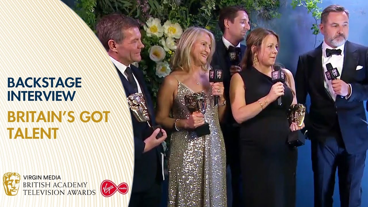 The Britain's Got Talent Crew Backstage | BAFTA TV Awards 2019 - YouTube