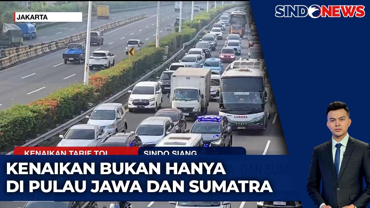Full 22 Ruas Jalan Tol Naik Bulan Depan! | Sindo Siang | 10/04 - YouTube