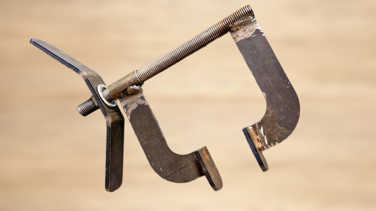 DIY Metal Clamp from Scratch! 💪🔥 - YouTube