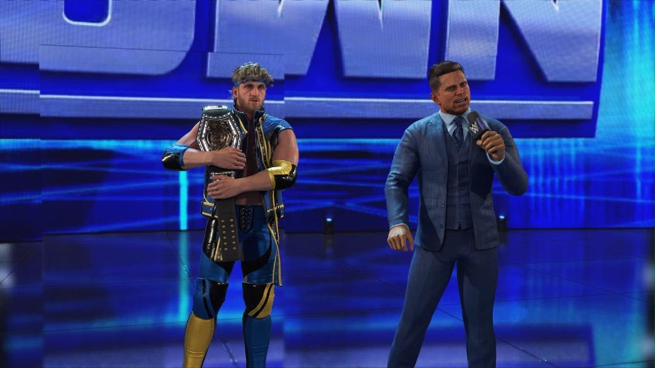 THE MIZ NAMES LOGAN PAUL MULTIVERSAL INFINITE CHAMPION - YouTube