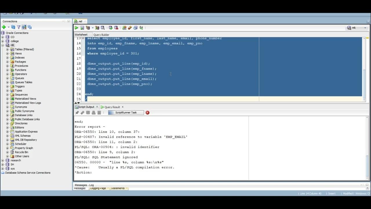 Plsql Rowtype Operator Plsql Overflowstackdeveloper Sql Oracle Oracledba Dbmslectures
