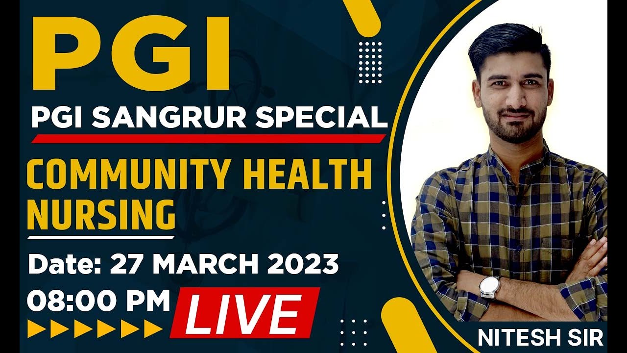 PGI SANGRUR TARGET LIVE MCQ SESSION - 01 WITH NITESH SIR | CONCEPT ...