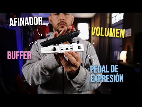Tuner Press - HOTONE - 4 en 1 (Afinador, pedal de volumen, pedal de expresión y Buffer!)