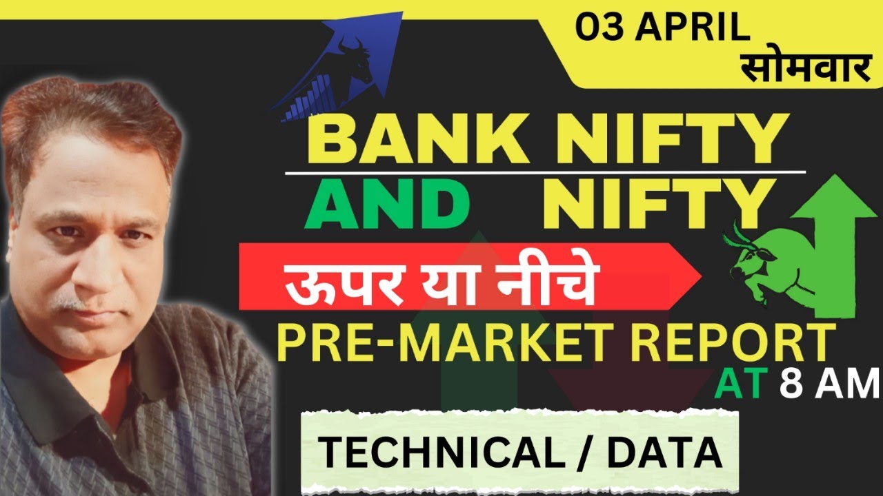 Nifty, Bank Nifty Technical / Data, Pre- Market Update at 8 am, 03 ...