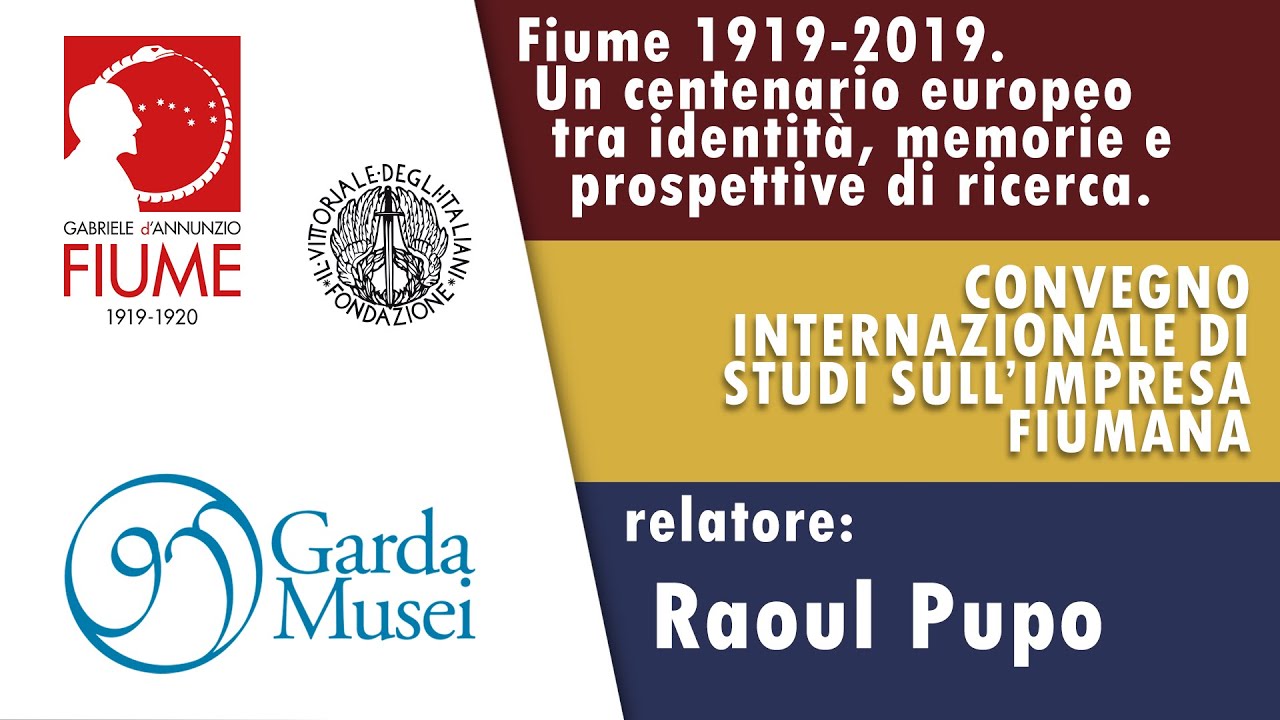 Raoul Pupo - La questione di Fiume e le vicende del confine orientale ...