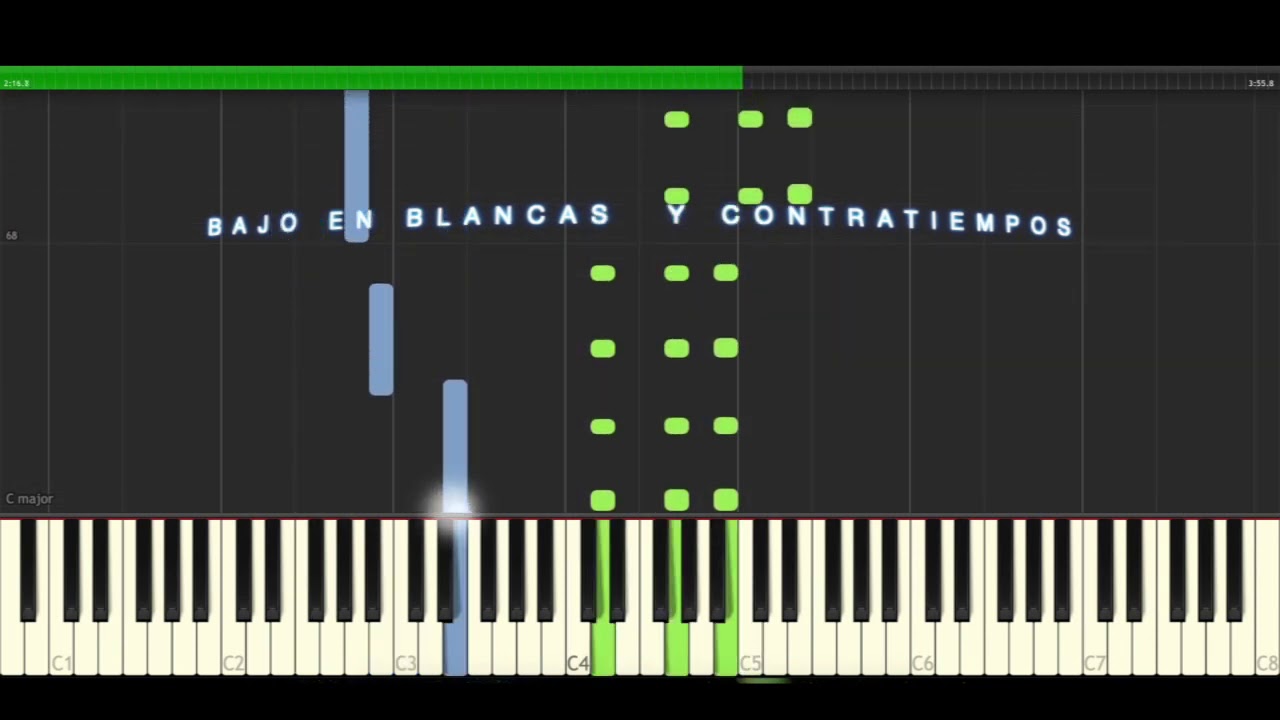 Bossa Nova piano tutorial - YouTube