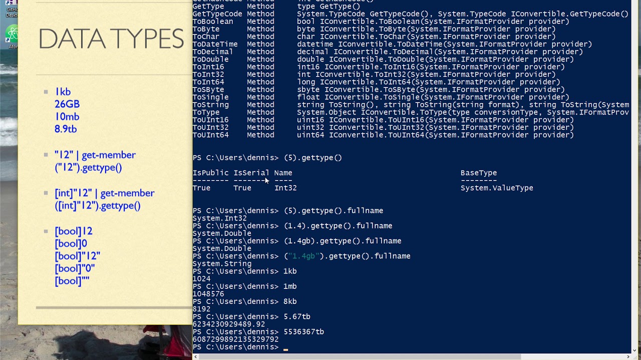 ps3 12 data types examples - YouTube