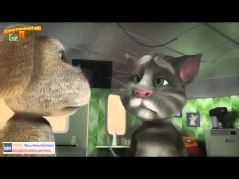 Çiçek Abbas Atışma Sahnesi   Talking Tom VERSİYON   Tebessüm sadakadır ツ
