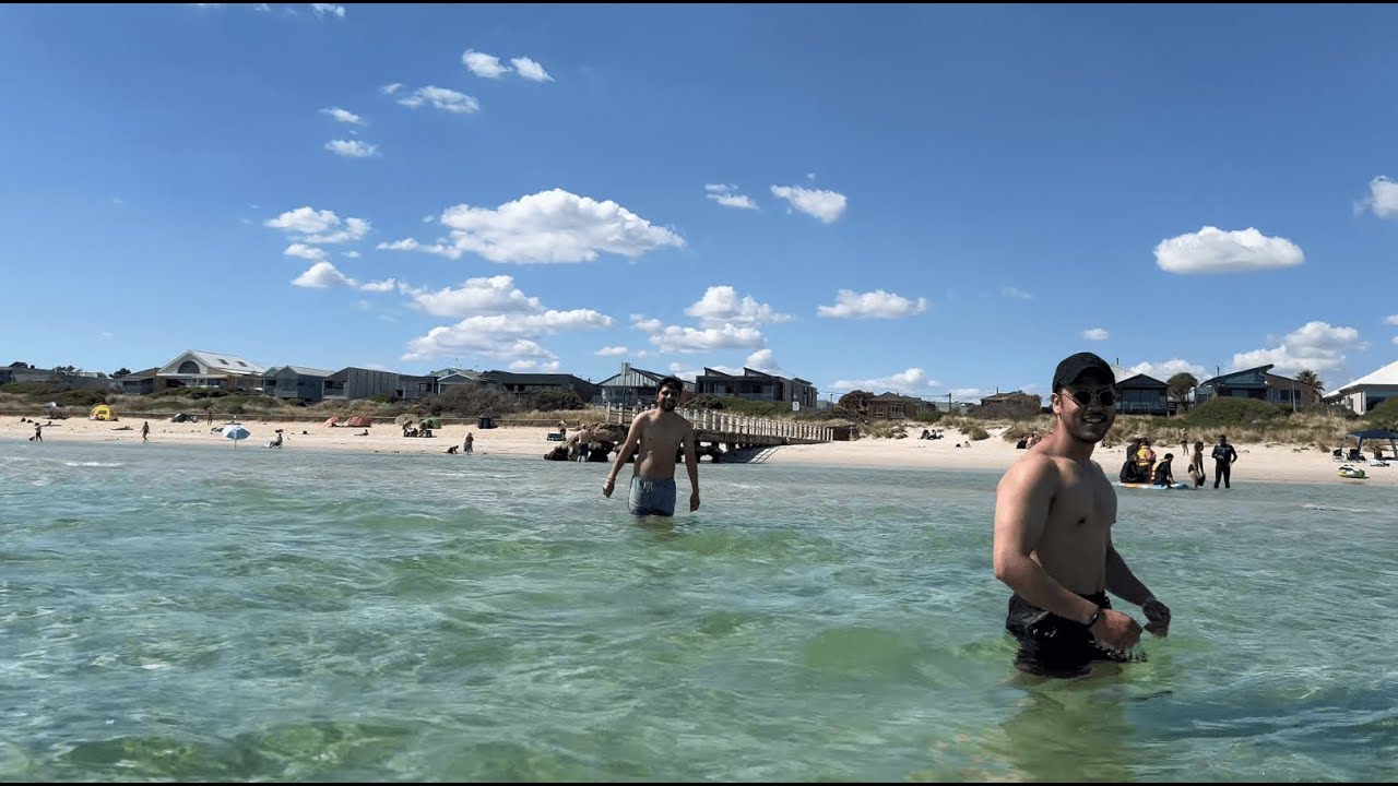 Exploring Beach in Australia | Vlog 7| Mandeep Choudhary Vlogs - YouTube