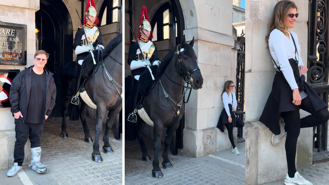 Be respectful, tourists: keep your feet off the wall and stand outside ...