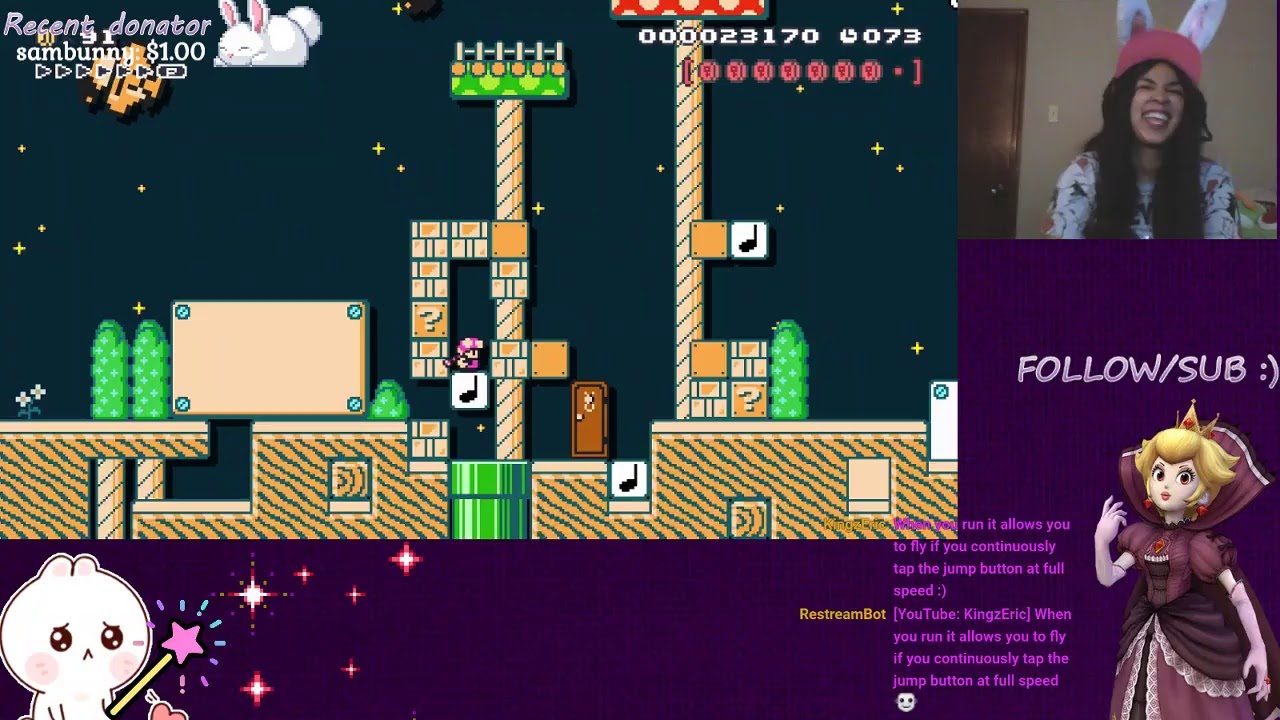 Super mario maker 2 ( viewer/Easy levels only please!) !wabbit - YouTube