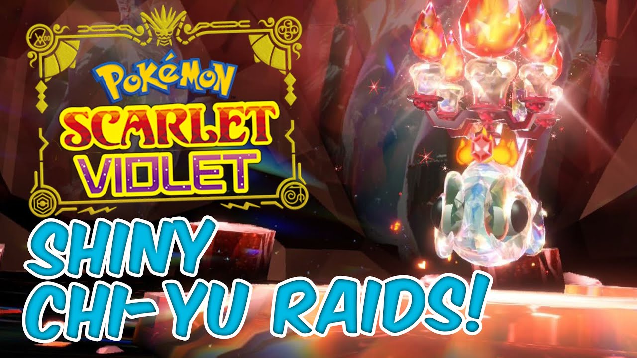 Pokémon Scarlet & Violet Shiny Chi-Yu Raids! | Switch 2 #shorts # ...