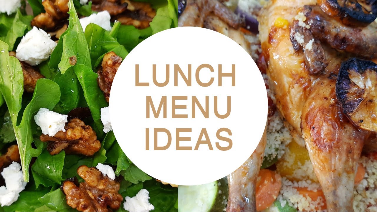 Gerger salad and Roasted Chicken and Couscous with mix vegetables - YouTube