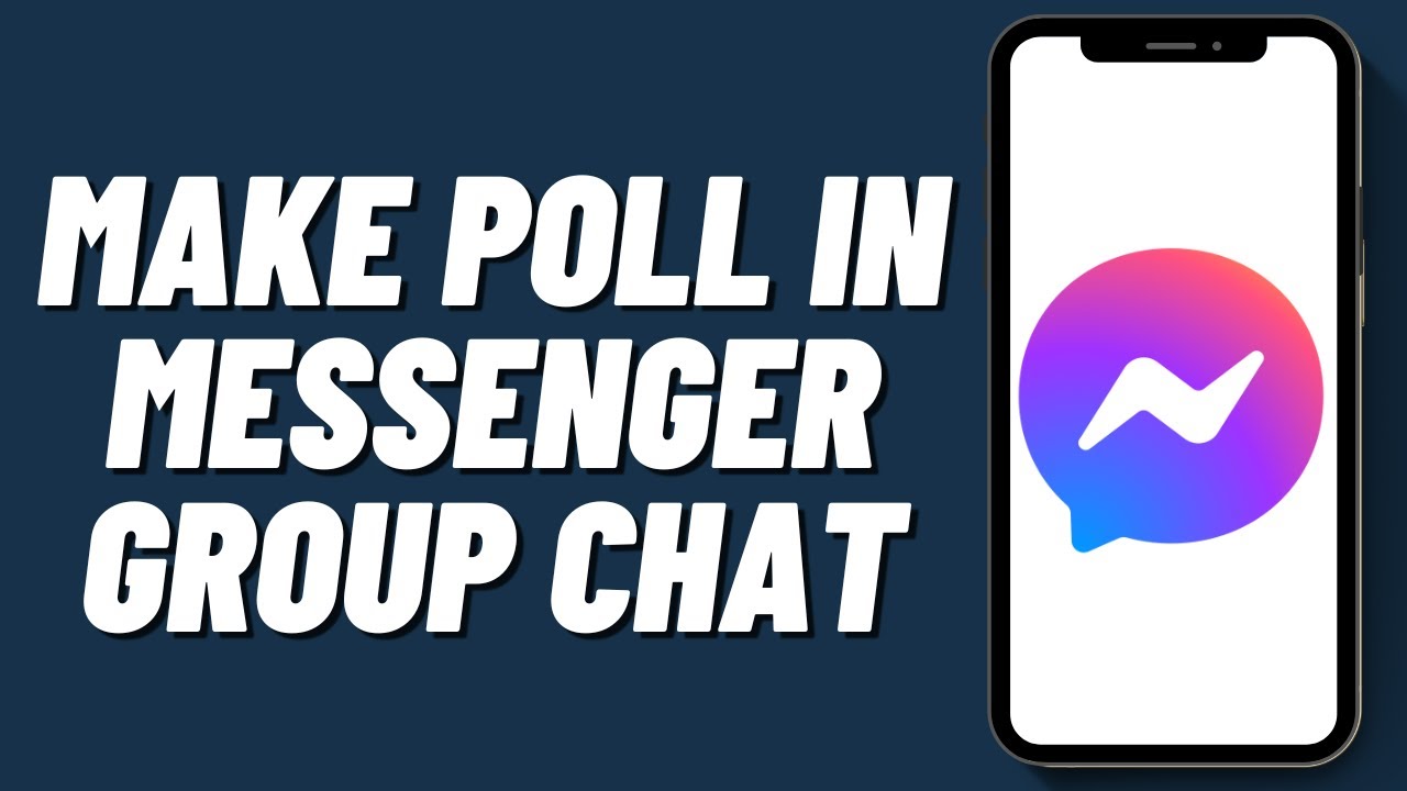 How to Create Poll on Facebook Messenger | Make Poll in Messenger Group ...
