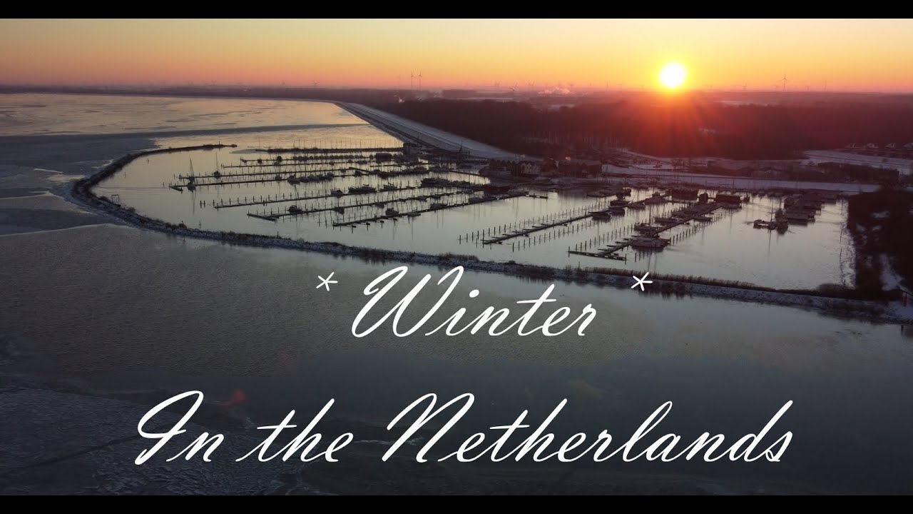 Drone Footage 4K - Ice skating, Ice sailing, Wind skating on ice, Wind ...