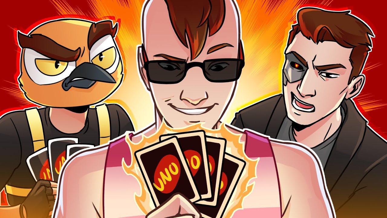 I Was On FIRE/The Uno Podcast! - Uno w/ Vanoss, Terroriser, and ...