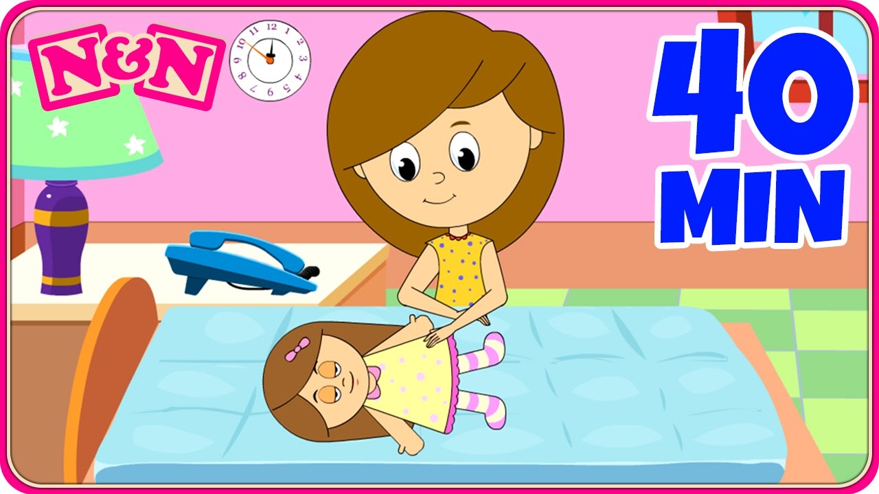 Miss Polly Had A Dolly | Nursery Rhymes and Kids Songs by Nellie and ...