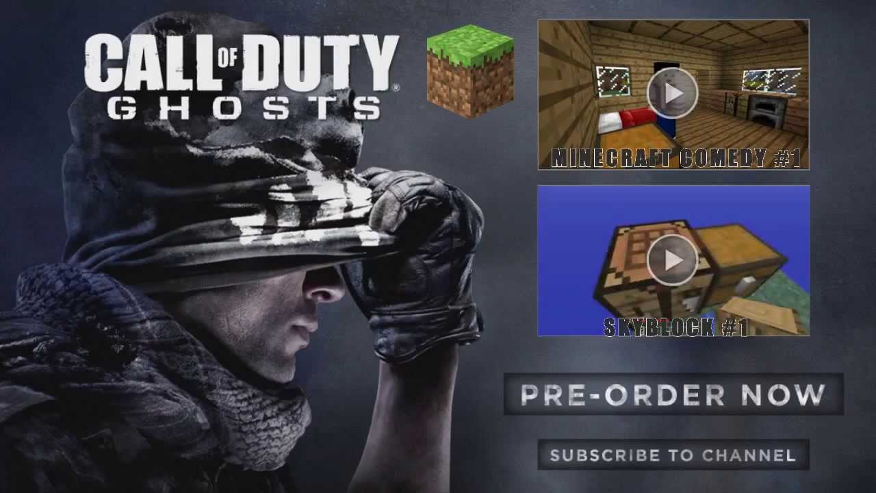 Call of Duty Ghosts Minecraft Trailer - YouTube
