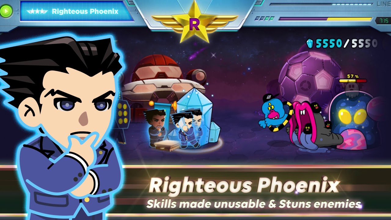Introducing LINE Rangers & Phoenix Wright Tie-Up Rangers! - YouTube