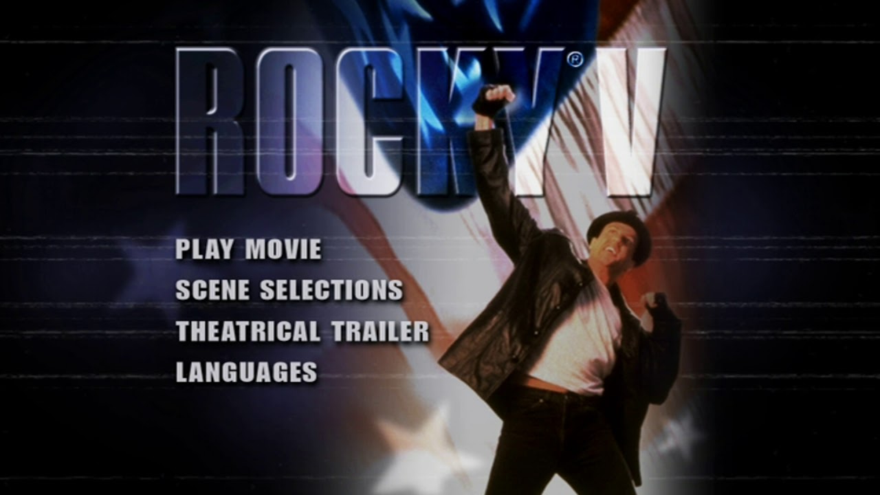 Rocky V (1990) DVD Menu - YouTube