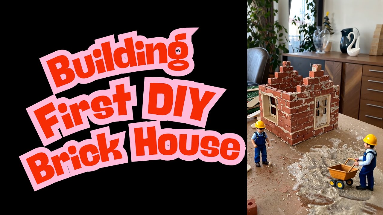 Building My First Miniature Brick House! 🧱🏠 | DIY Tiny House - YouTube