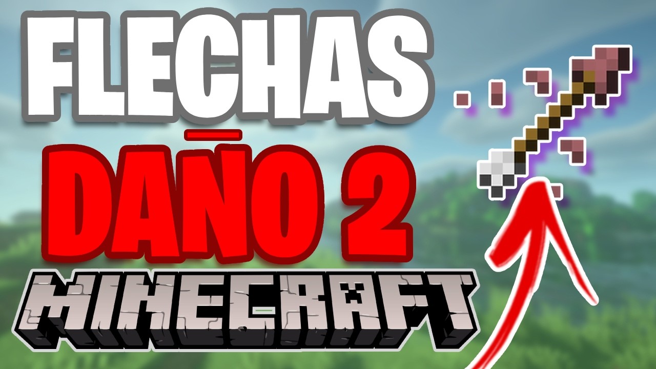 COMO HACER FLECHAS🏹 DE DAÑO INSTANTANEO 2💎 EN MINECRAFT👈 - YouTube