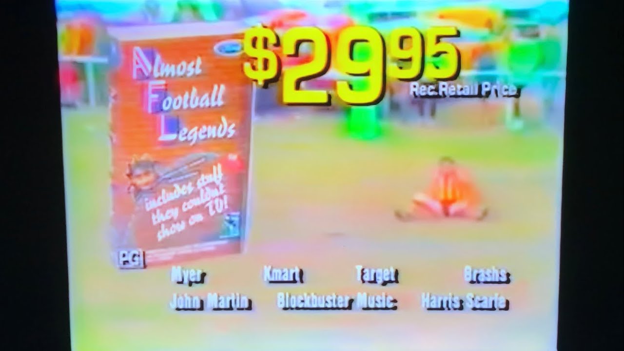 VHS Promo AFL Footy Show Almost Football Legends 1995 - YouTube