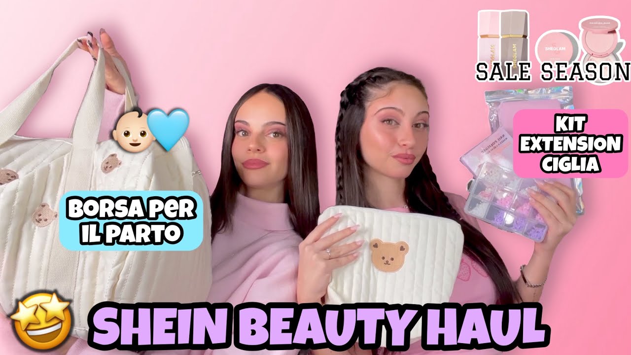 HAUL SHEIN BEAUTY Cosa abbiamo ricevuto da SHEIN per Natale 🎅🏻🎄 - YouTube